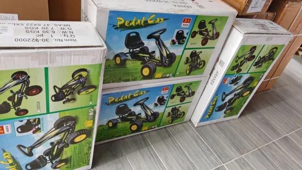 Dečiji go-kart na pedale – Pedal Car - Robustan čelični ram - 4