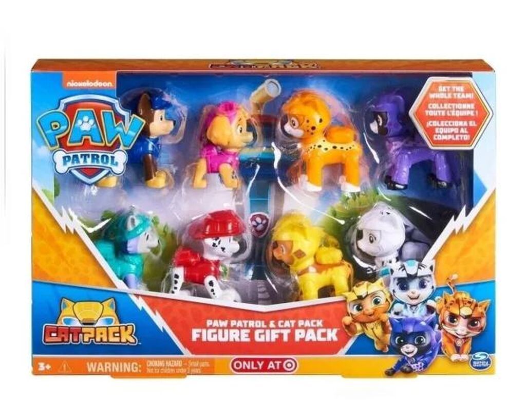 PAW Patrol & Cat Pack – Figure Gift Pack - Set figurica