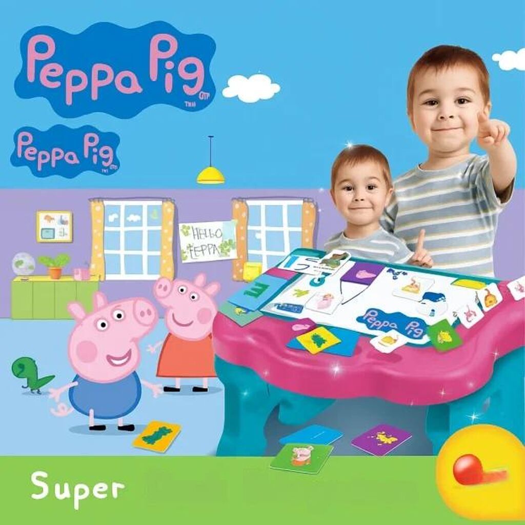 Peppa Pig edukativni stočić sa aktivnostima - Tematski stočić