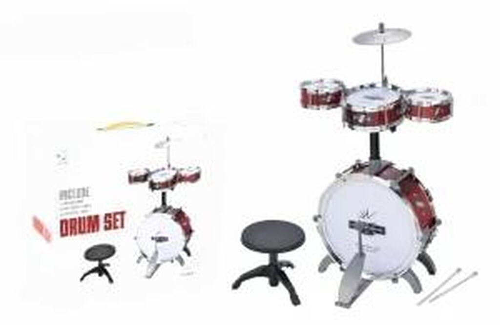 Dečiji set bubnjeva – Jazz Drum serija Kompletan mini bubanj set za