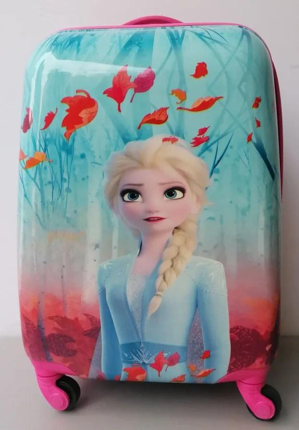 Dečji kofer na točkiće – Disney Frozen (Elsa) - Tvrda školjka sa