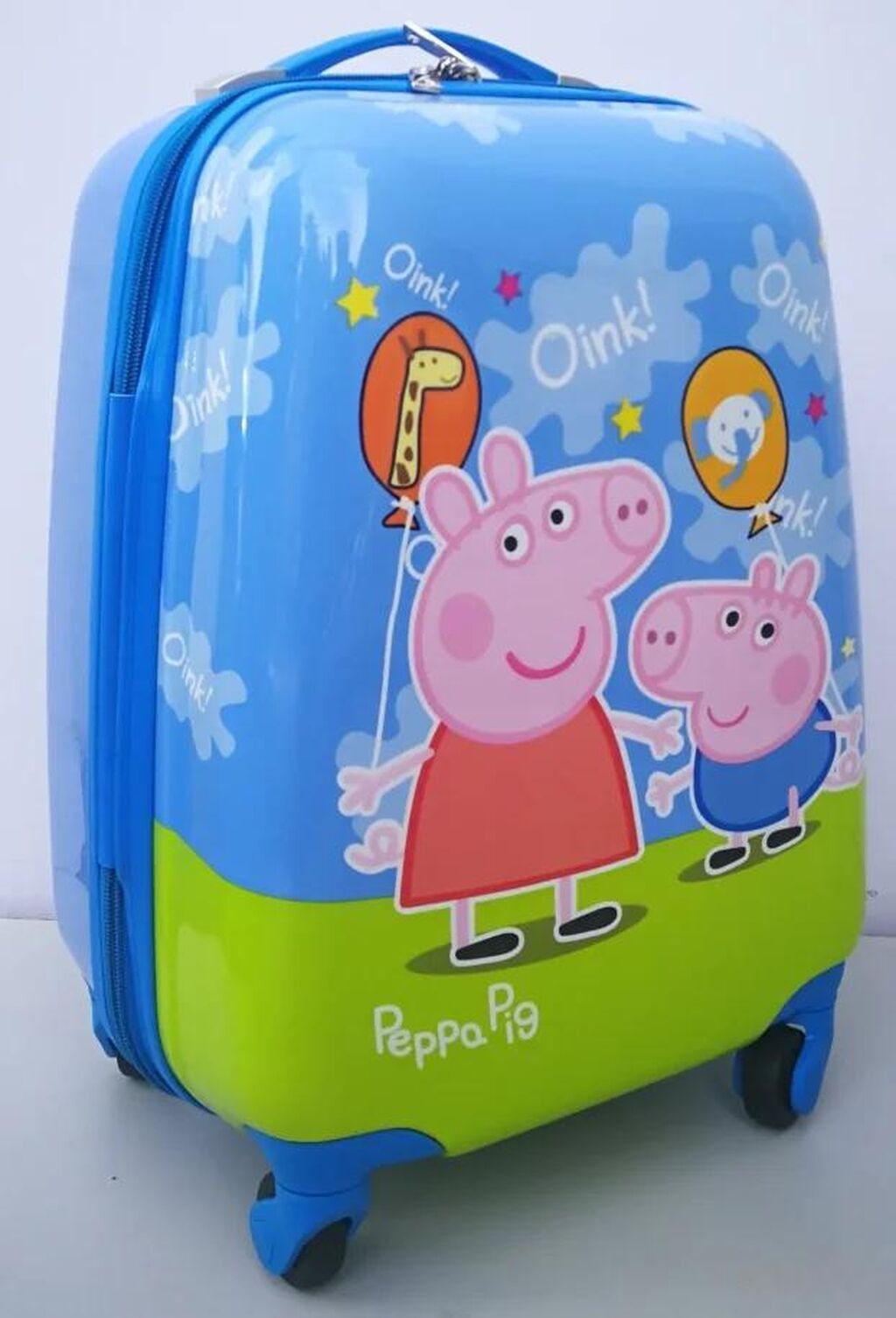 Dečji kofer Peppa Pig na točkiće - Dizajn: zvanični Peppa Pig motiv u