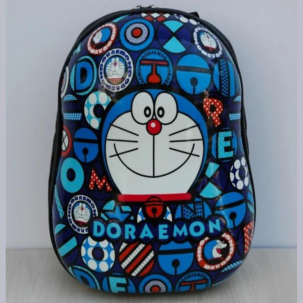 Doraemon dečji ranac sa tvrdim prednjim delom - Dizajn: šareni