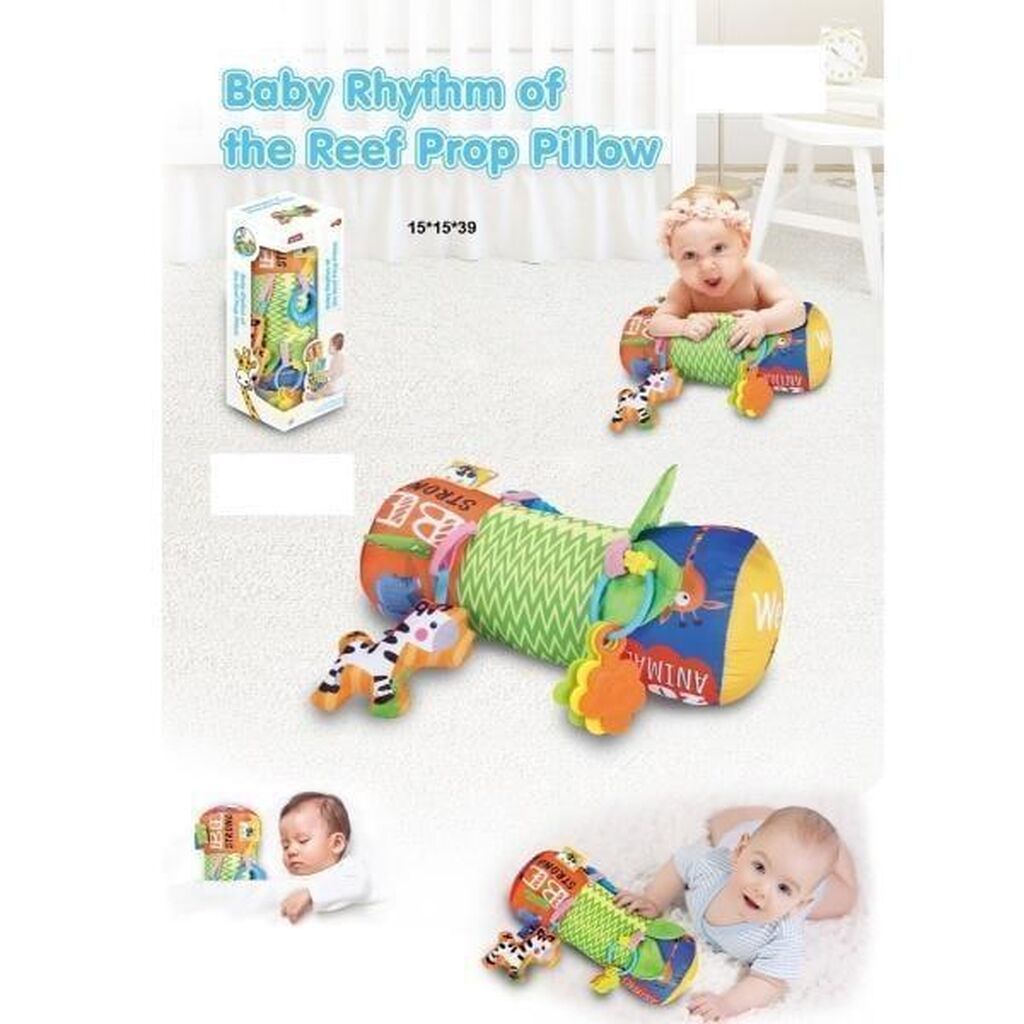 Baby Rhythm of the Reef Prop Pillow – interaktivni valjak/jastuk za
