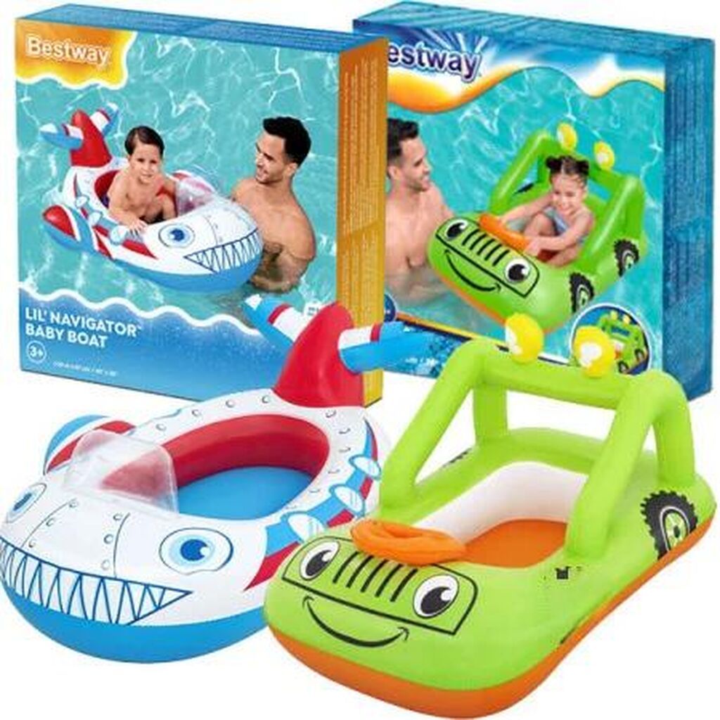 Bestway dečji gumeni čamac – modeli “Lil’ Navigator Baby Boat” -