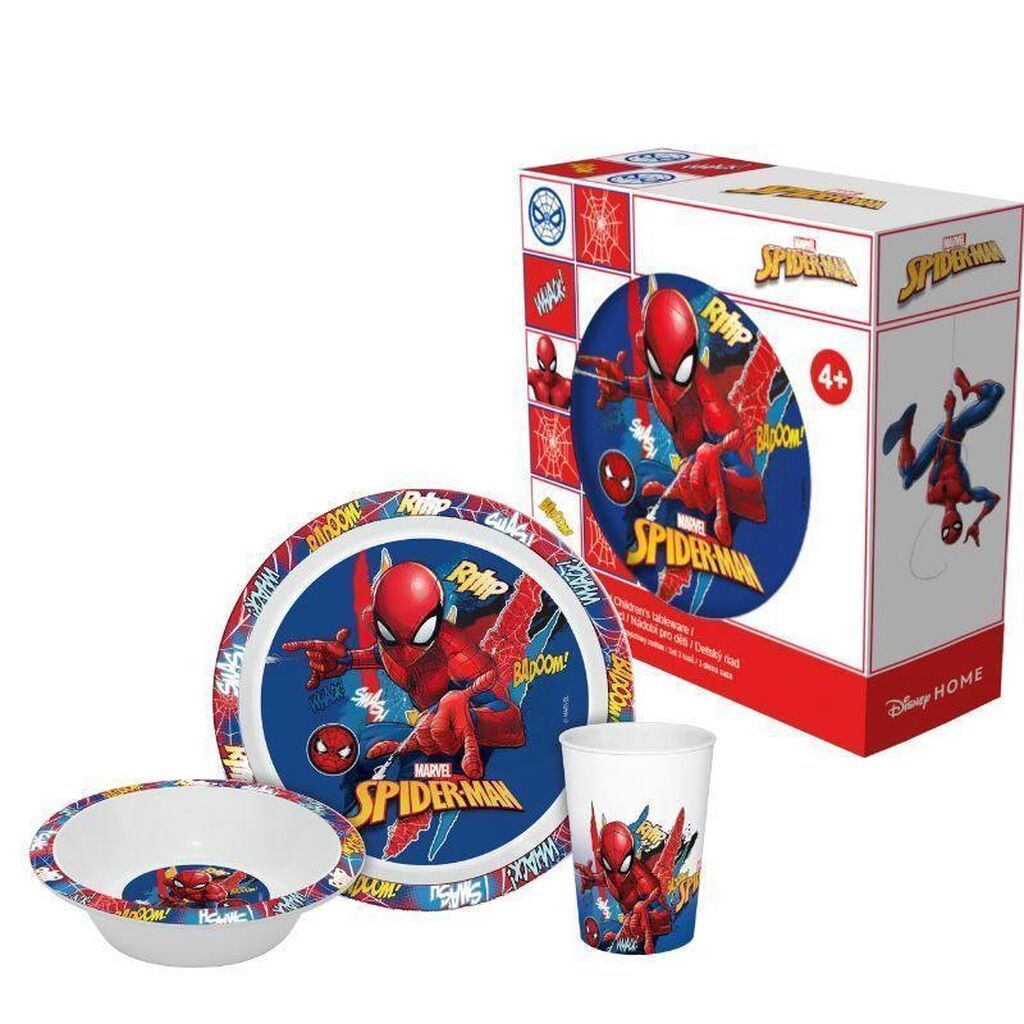 Marvel Spider-Man dečiji set za obedovanje (Disney Home) - Dizajn