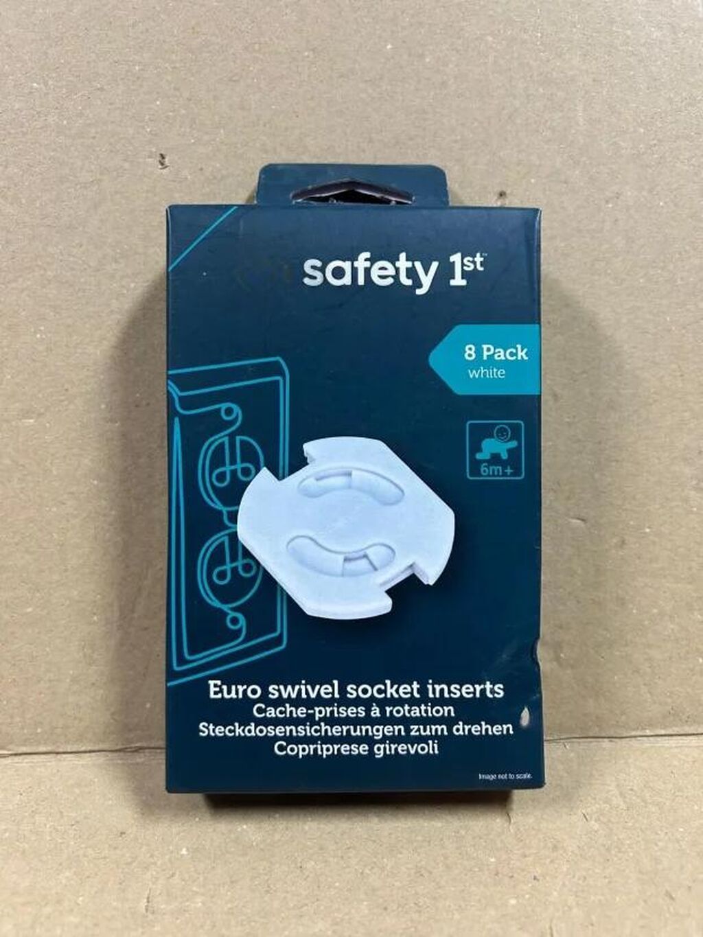 Safety 1st – zaštitni poklopci za utičnice, rotacioni (Euro standard)