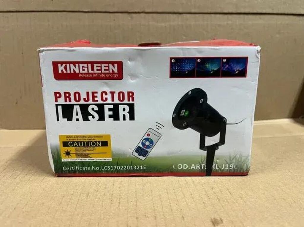 KINGLEEN laserski projektor za spoljašnju i unutrašnju dekoraciju -