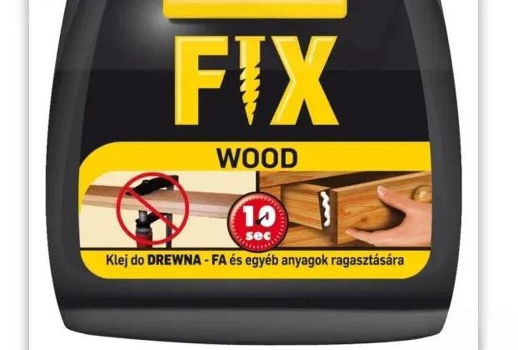 Pattex FIX Wood – univerzalno lepilo za drvo i druge materijale -