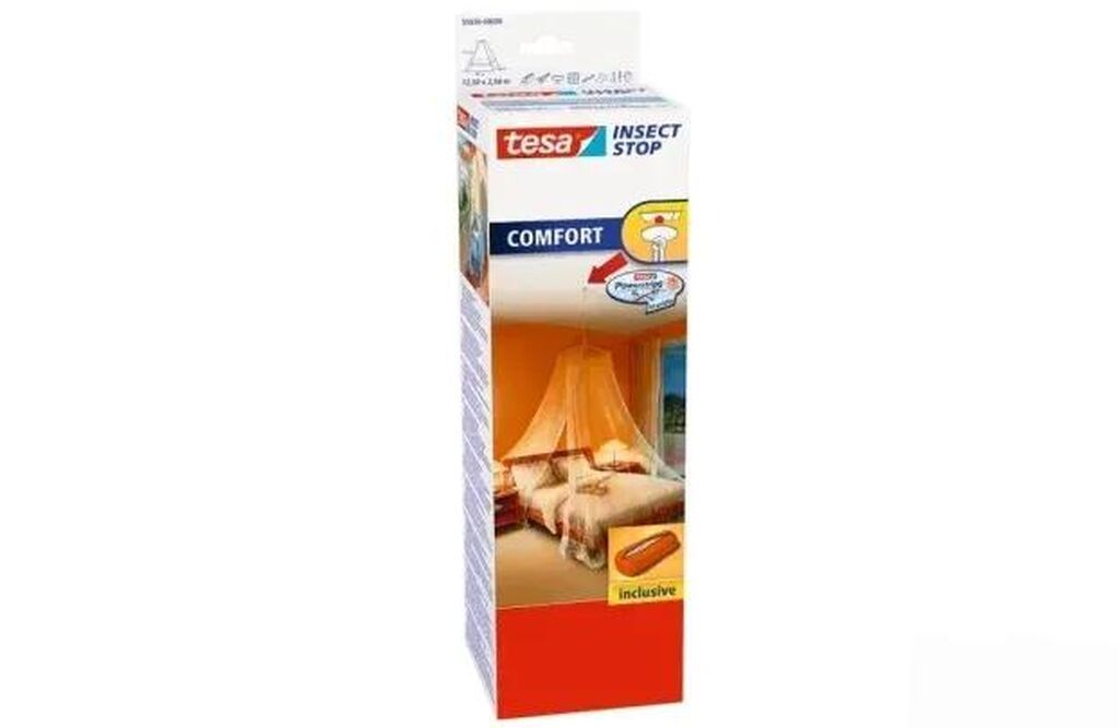 Tesa Insect Stop Comfort – mreža za komarce za krevet (baldahin) -