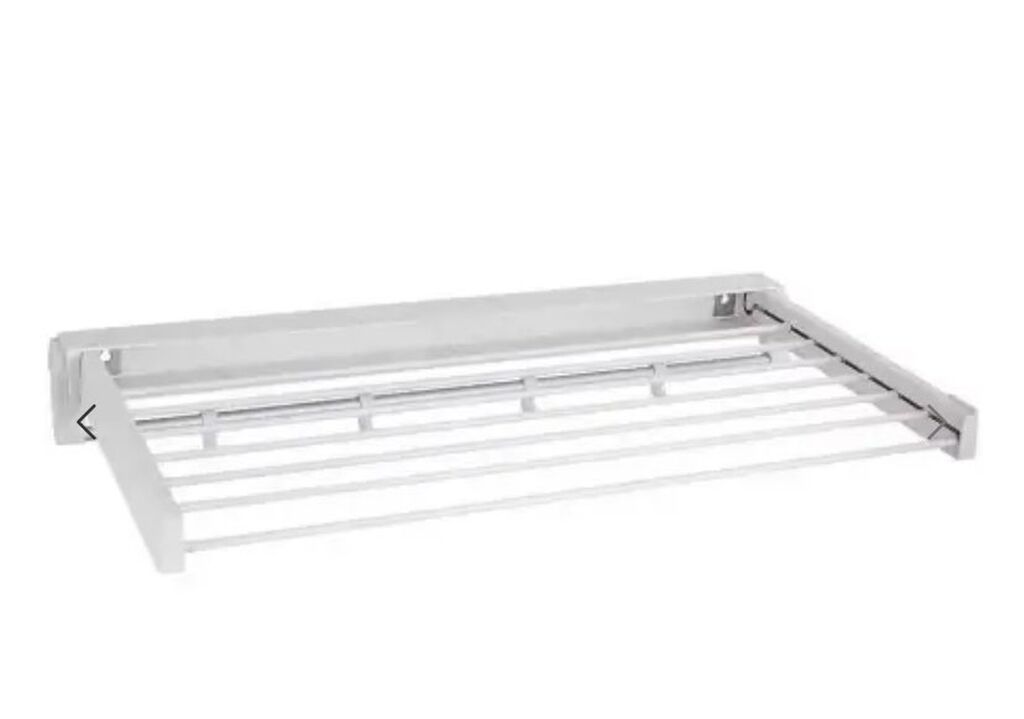 Zidni sklopivi nosač/polica za odeću i peškire Ik - Multifunkcionalan