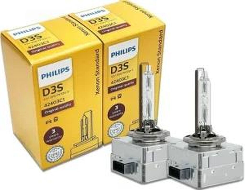 Philips D3S xenon sijalice – originalna serija 42403C1 - Tip: D3S