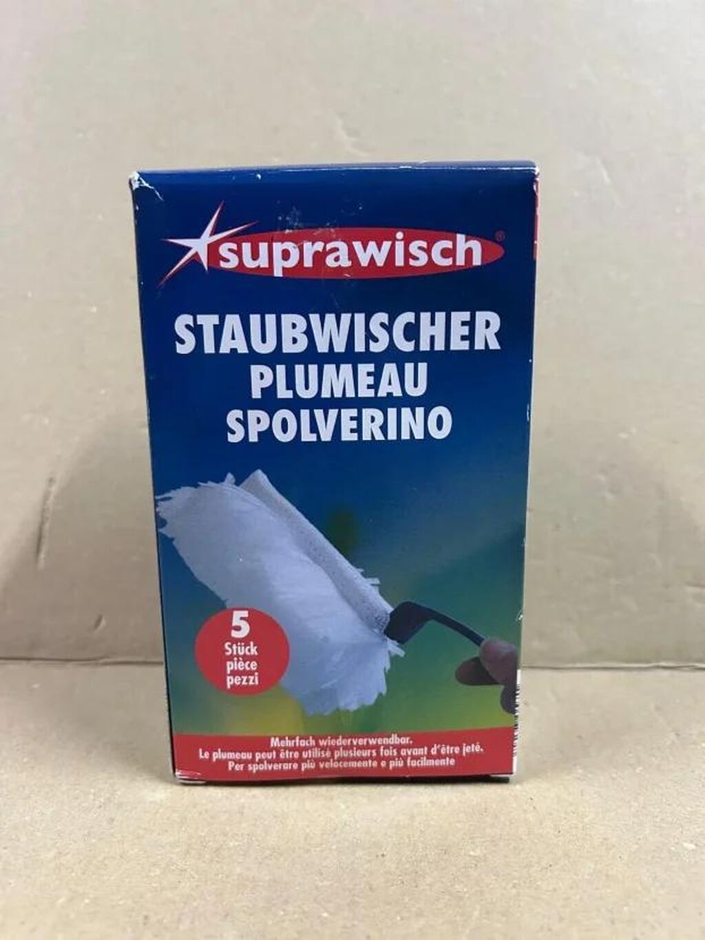 Suprawisch set za brisanje prašine – Staubwischer/Plumeau/Spolverino