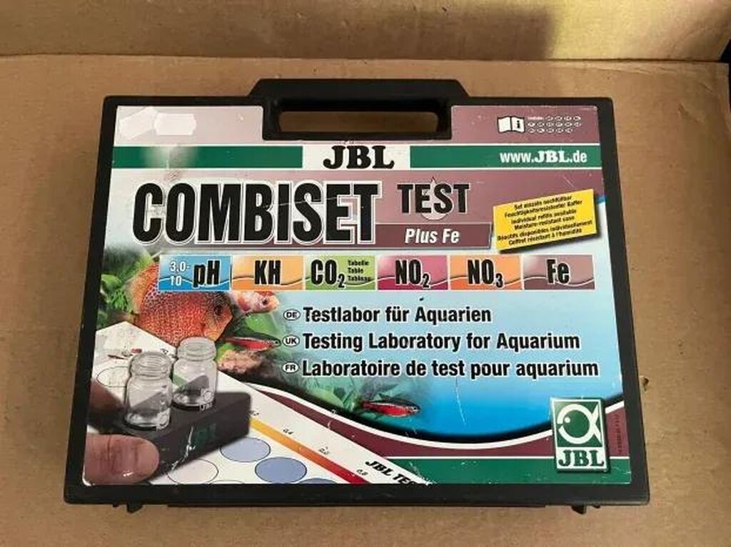 JBL Combiset Test Plus Fe – komplet za testiranje vode u akvarijumu -