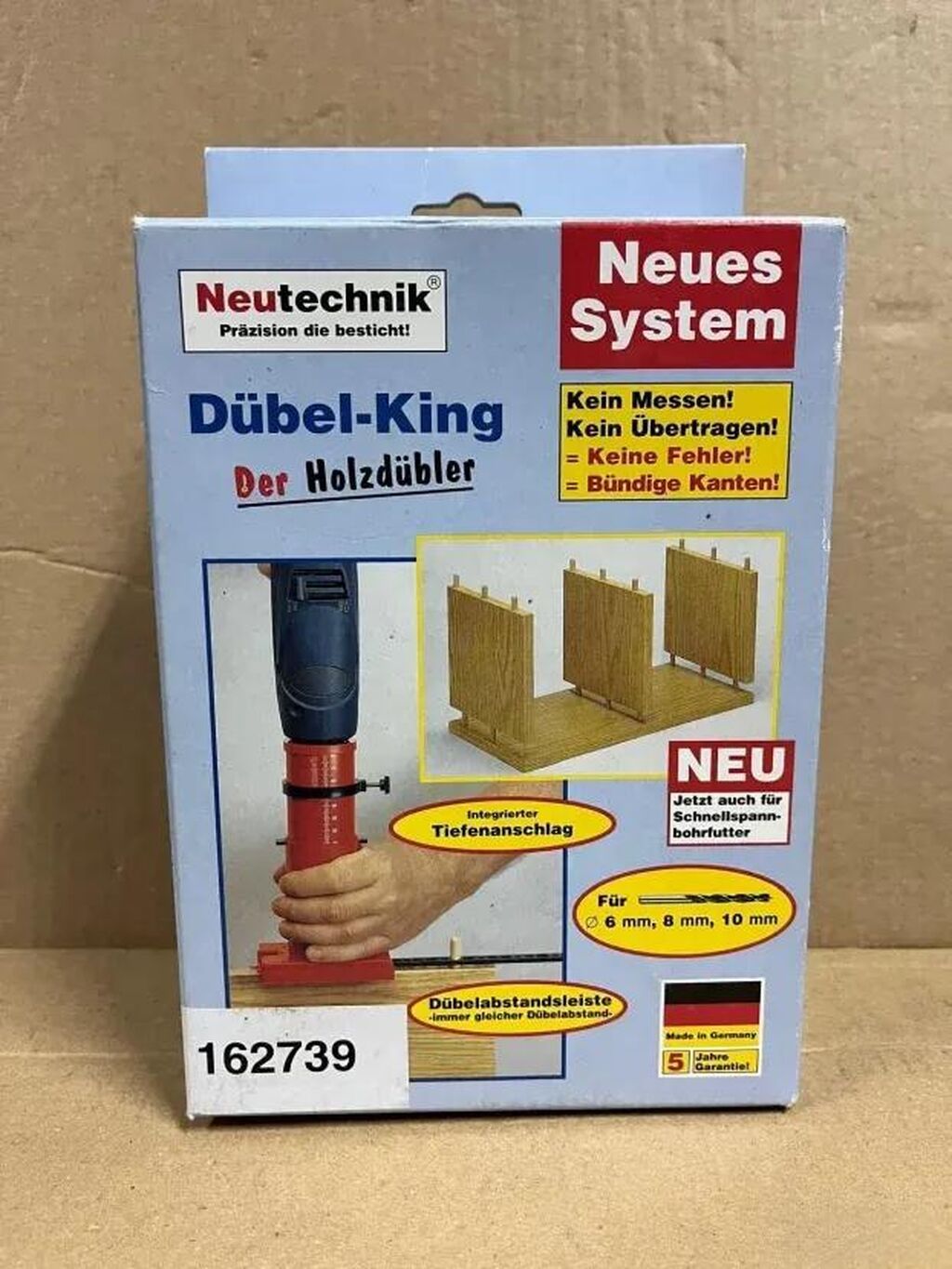 Neutechnik Dübel-King – sistem za precizno bušenje tipl rupa u drvetu