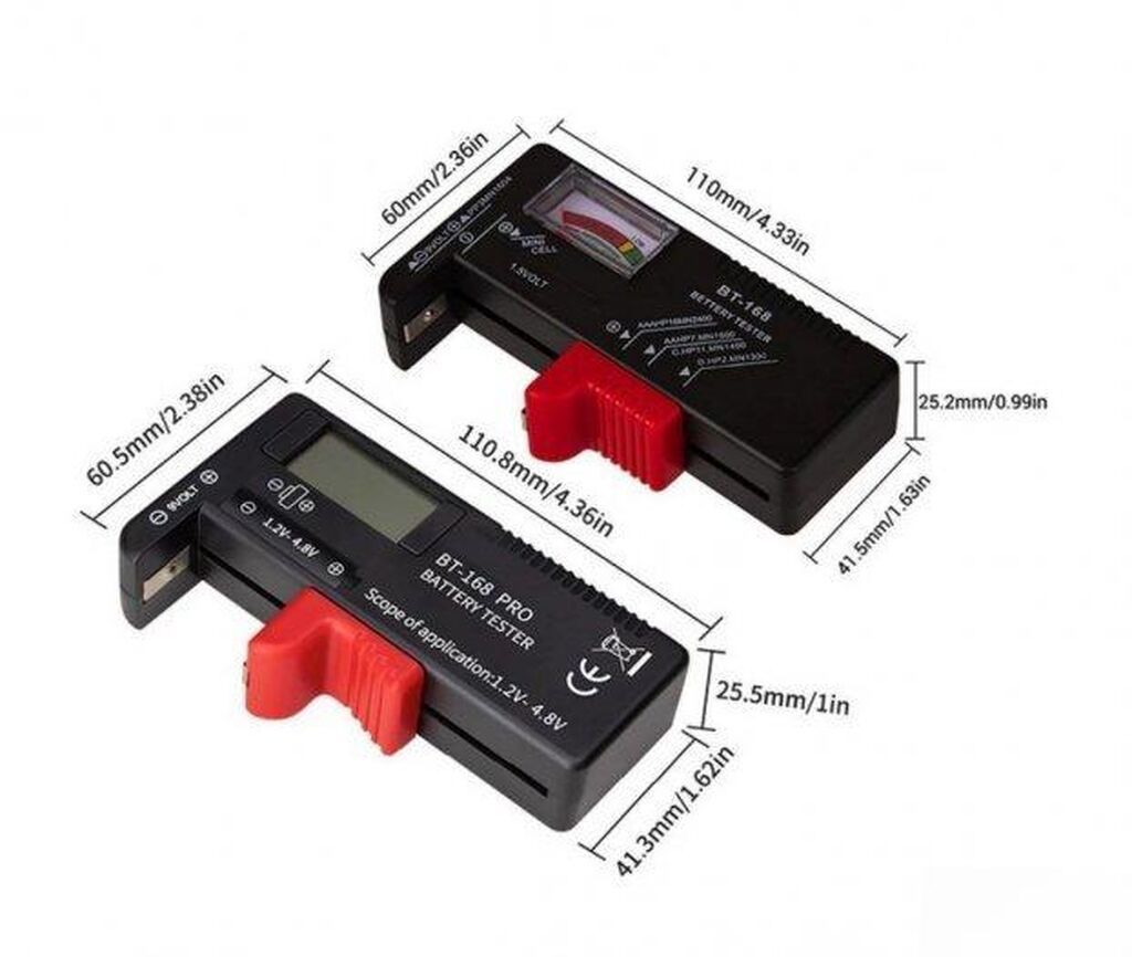 BT-168/BT-168B PRO tester baterija - Univerzalni merač nivoa