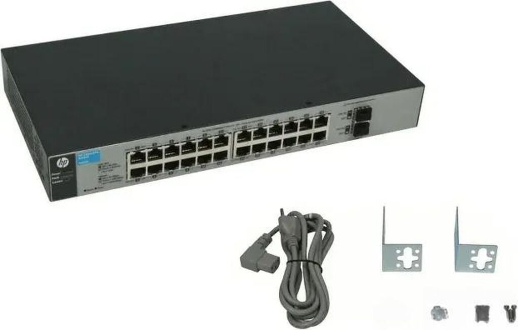 HP 1810-24G v2 Switch (J9803A) – gigabitni, rack-mount upravljivi svič