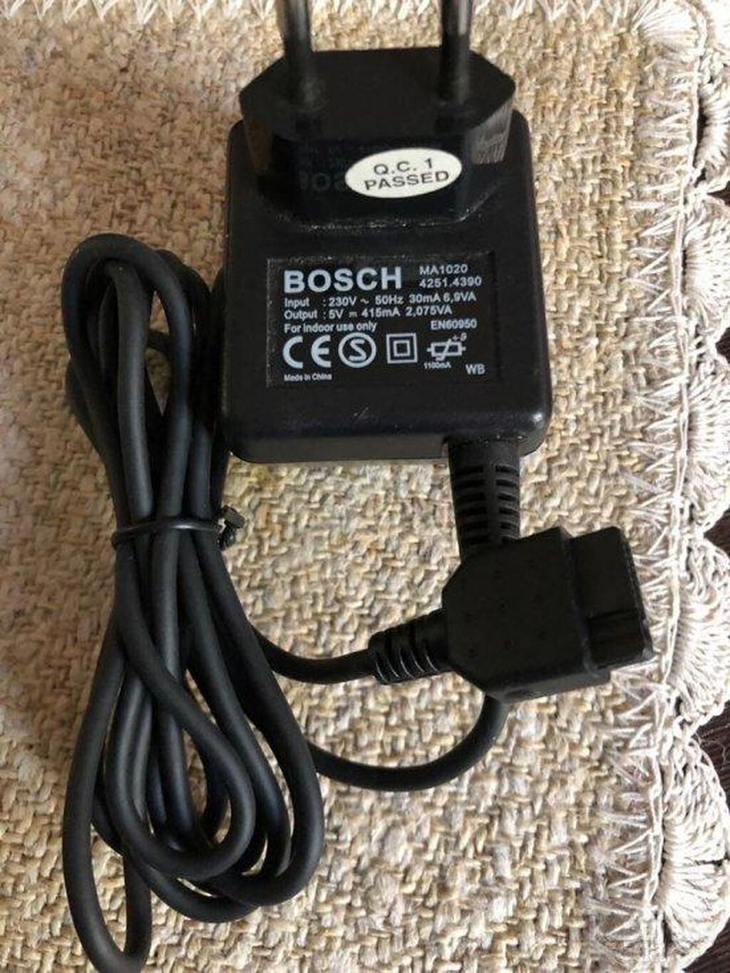 Bosch MA1020 mrežni punjač/adapter - Brend: Bosch - Model: MA1020