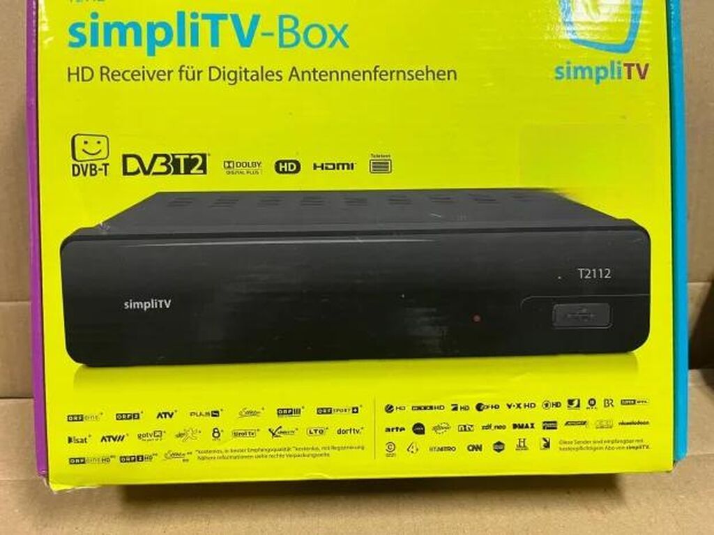 SimpliTV Box T2112 – HD risiver za digitalnu zemaljsku televiziju