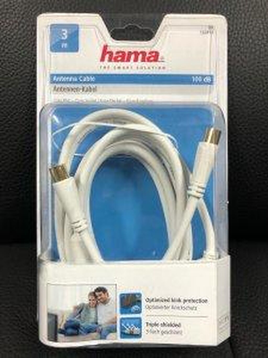 Hama koaksijalni antena kabl – 3 m, 100 dB - Konektori: koaksijalni