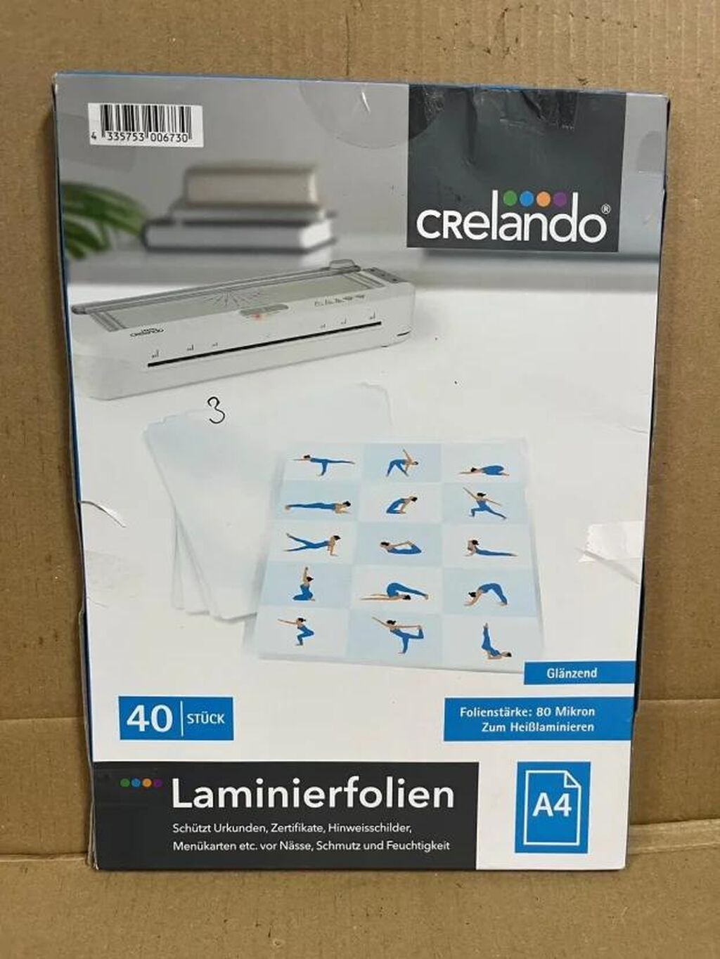 Crelando laminacione folije – A4, sjajne - Format: A4 - Debljina