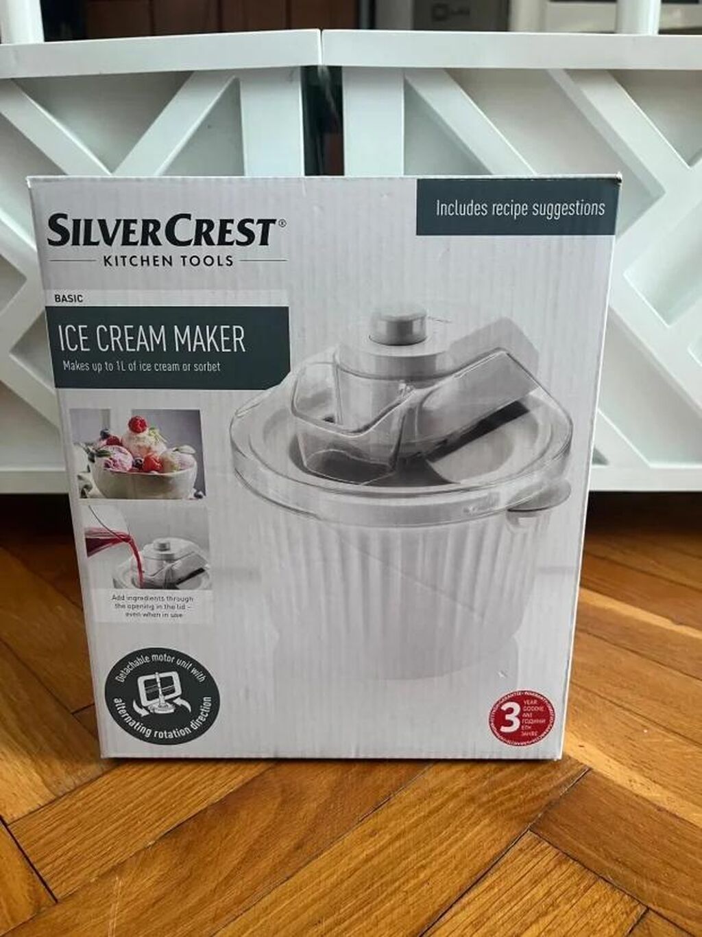 SilverCrest Ice Cream Maker – aparat za sladoled i sorbe - Kapacitet