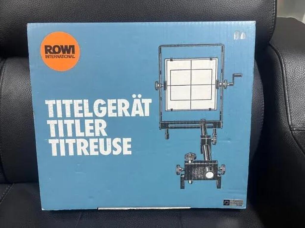 ROWI Titelgerät 1150 (model 262265) – uređaj za naslove i titlove za