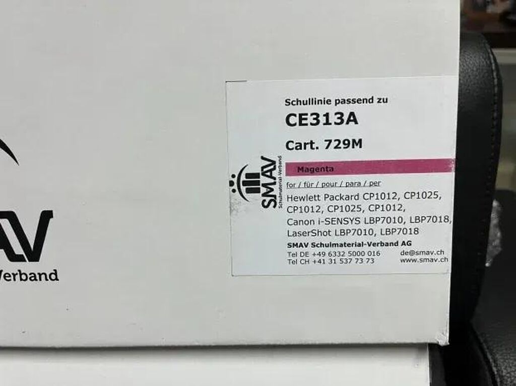 Toner kasete SMAV kompatibilne sa HP/Canon pisačima – set boja Black