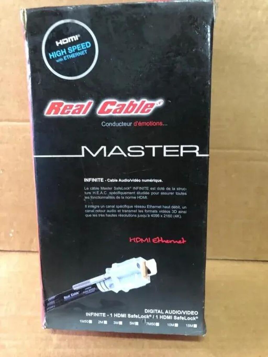 Real Cable MASTER HDMI – High Speed with Ethernet - Digitalni