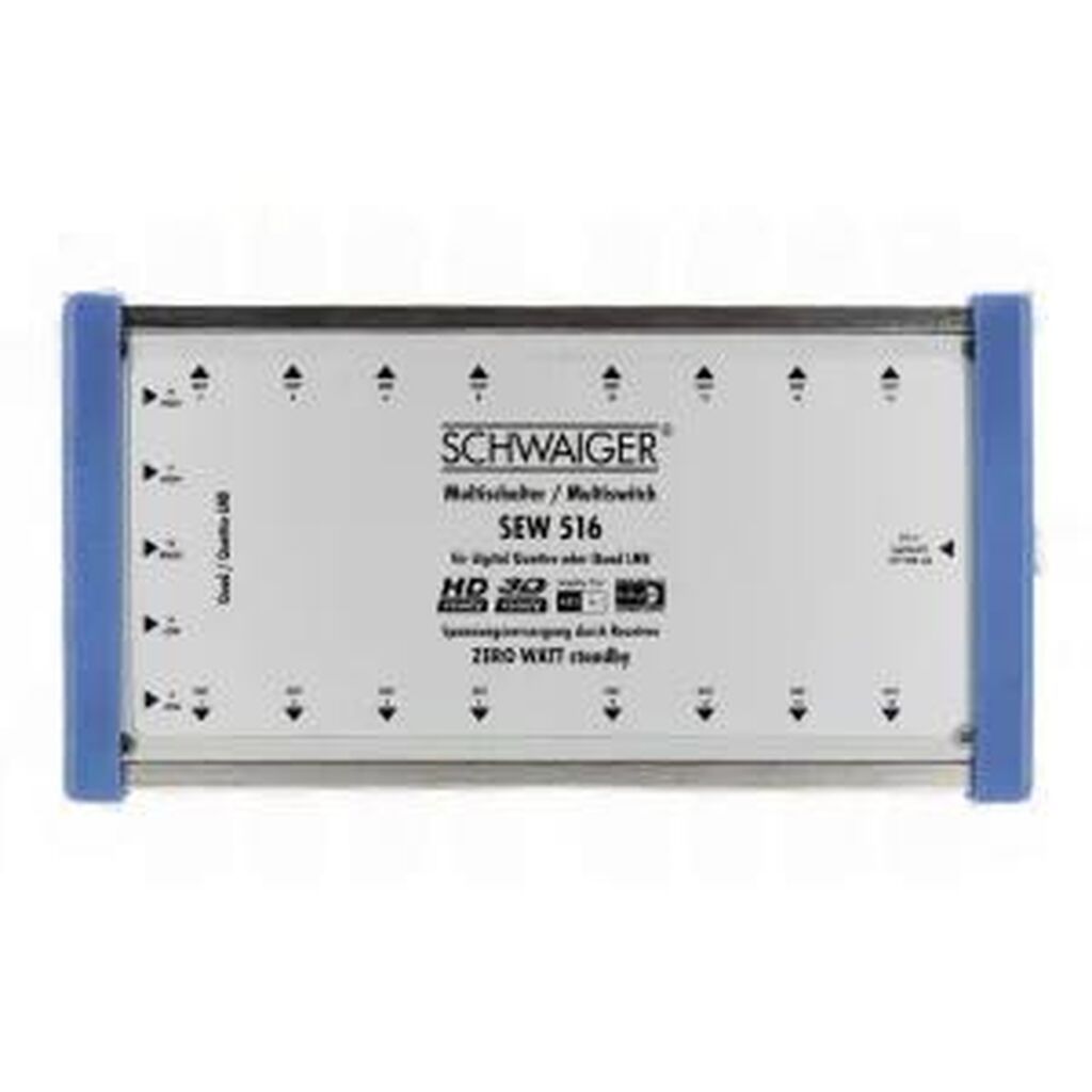 Schwaiger SEW 516 – SAT multiswitch 5×16 - Ulazi: 5 (4× SAT iz