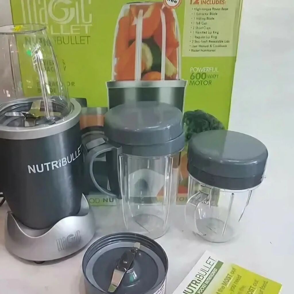 NutriBullet 600W – set od 12 delova - Snažan motor od 600 W za brzo