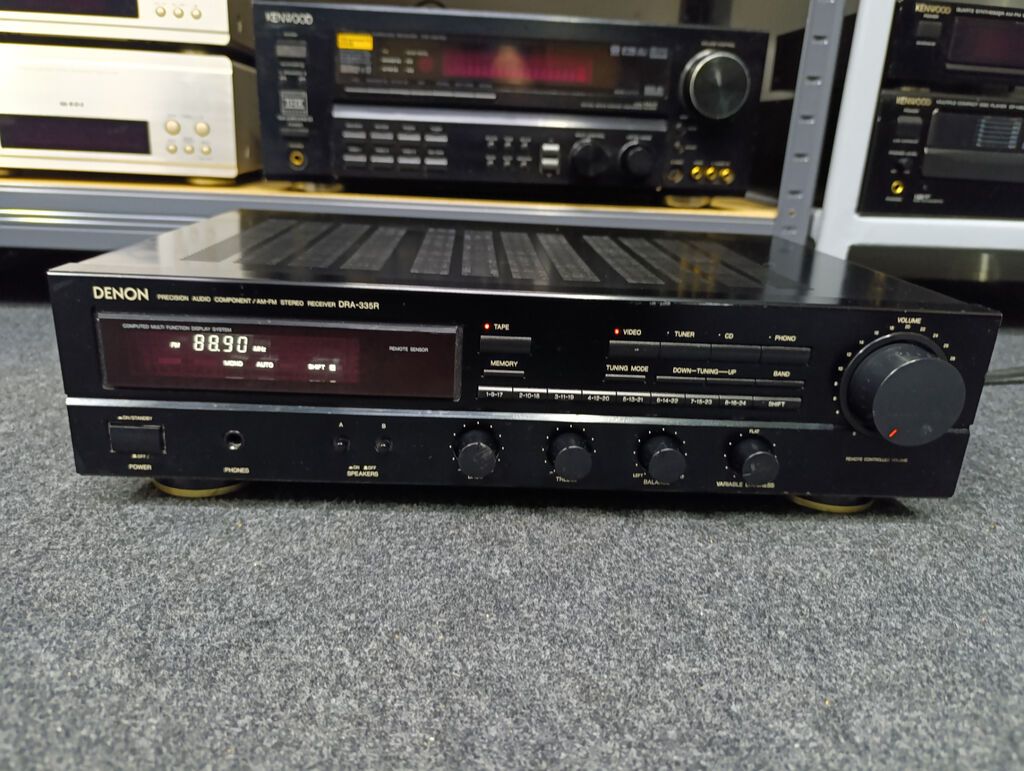 Denon DRA-335 AM/FM Stereo Receiver (1990-91)stara garda, prava