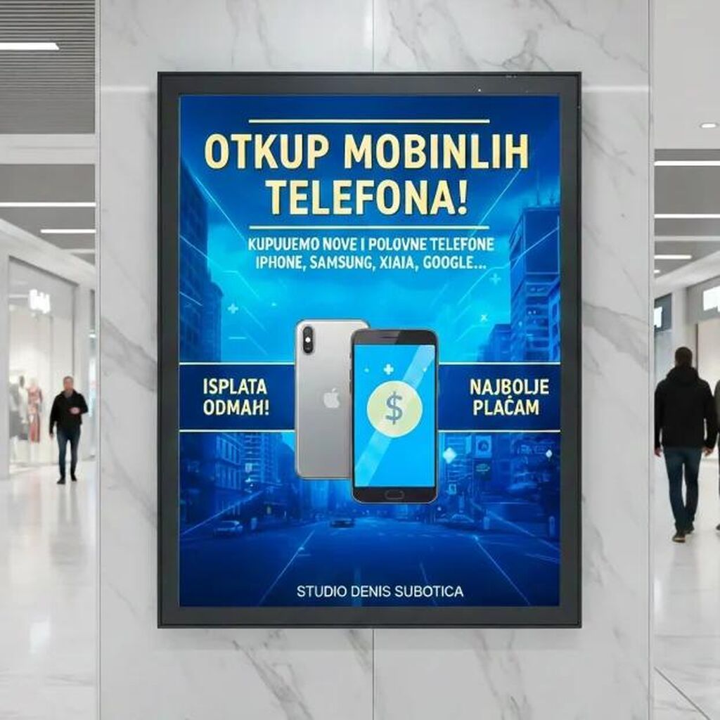 Otkup mobilnih telefona – Studio Denis Subotica - Otkup novih i