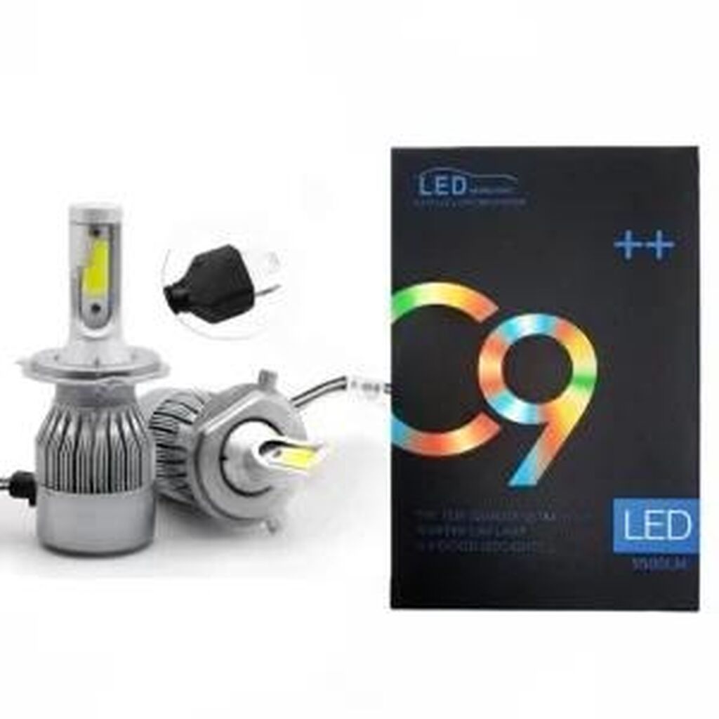 LED auto sijalice C9 – set 2 kom - Tip: LED farovi C9 - Svetlosni