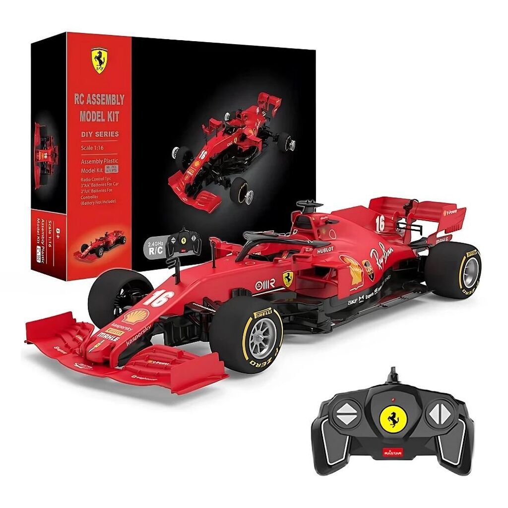 RC Assembly Model Kit – Ferrari F1, skala 1:16 - DIY serija
