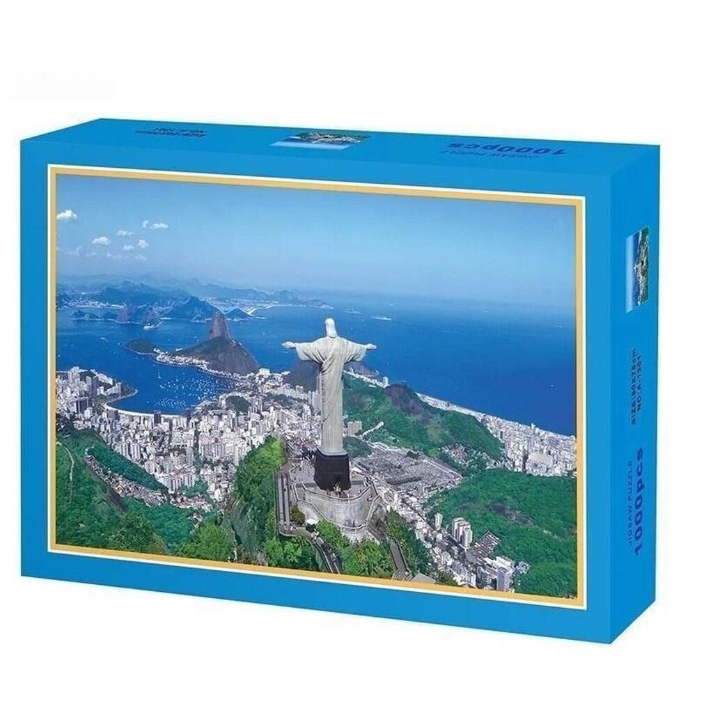 Puzzle – Rio de Žaneiro, Hristos Spasitelj (1000 delova) - Slika