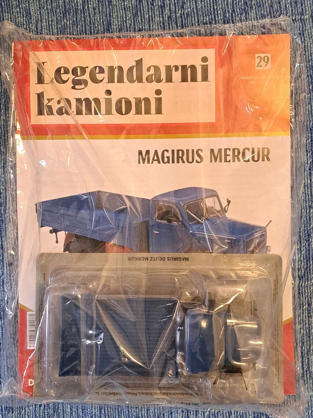 Magirus Deutz MERCUR 1:43 "Legendarni kamioni" br.29 NOVO!