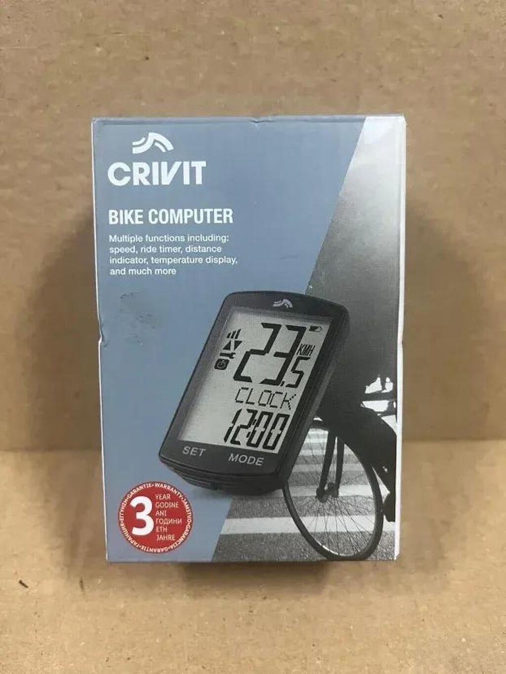 Crivit Bike Computer – bežični biciklistički računar Karakteristike