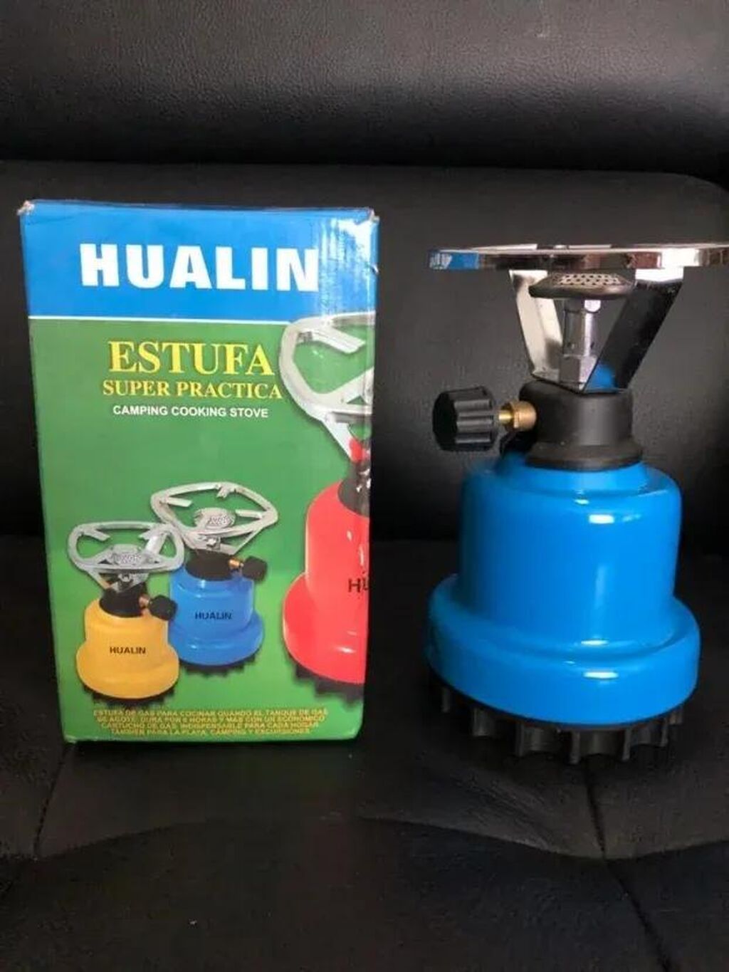 HUALIN prenosni gasni rešo – „Estufa Super Practica” (Camping Cooking