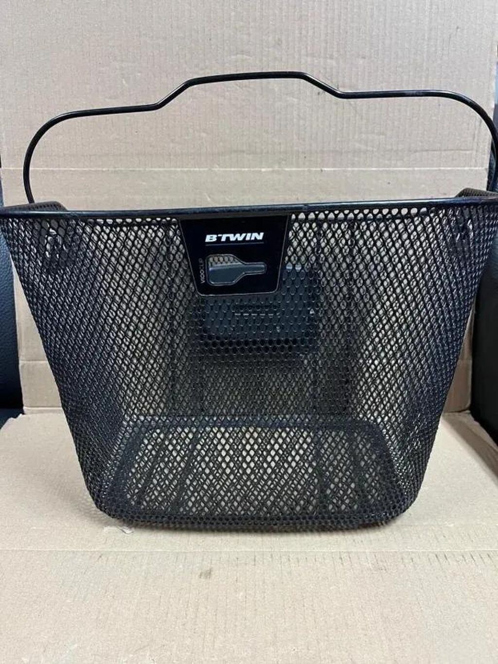 B’TWIN prednja korpa za bicikl – metalna mrežasta - Univerzalna