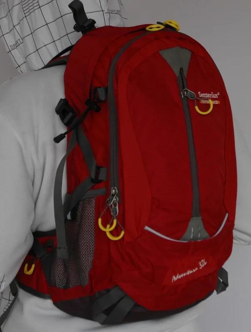 Planinarski ranac Senterlan Adventure 32L – crveni - Zapremina: 32
