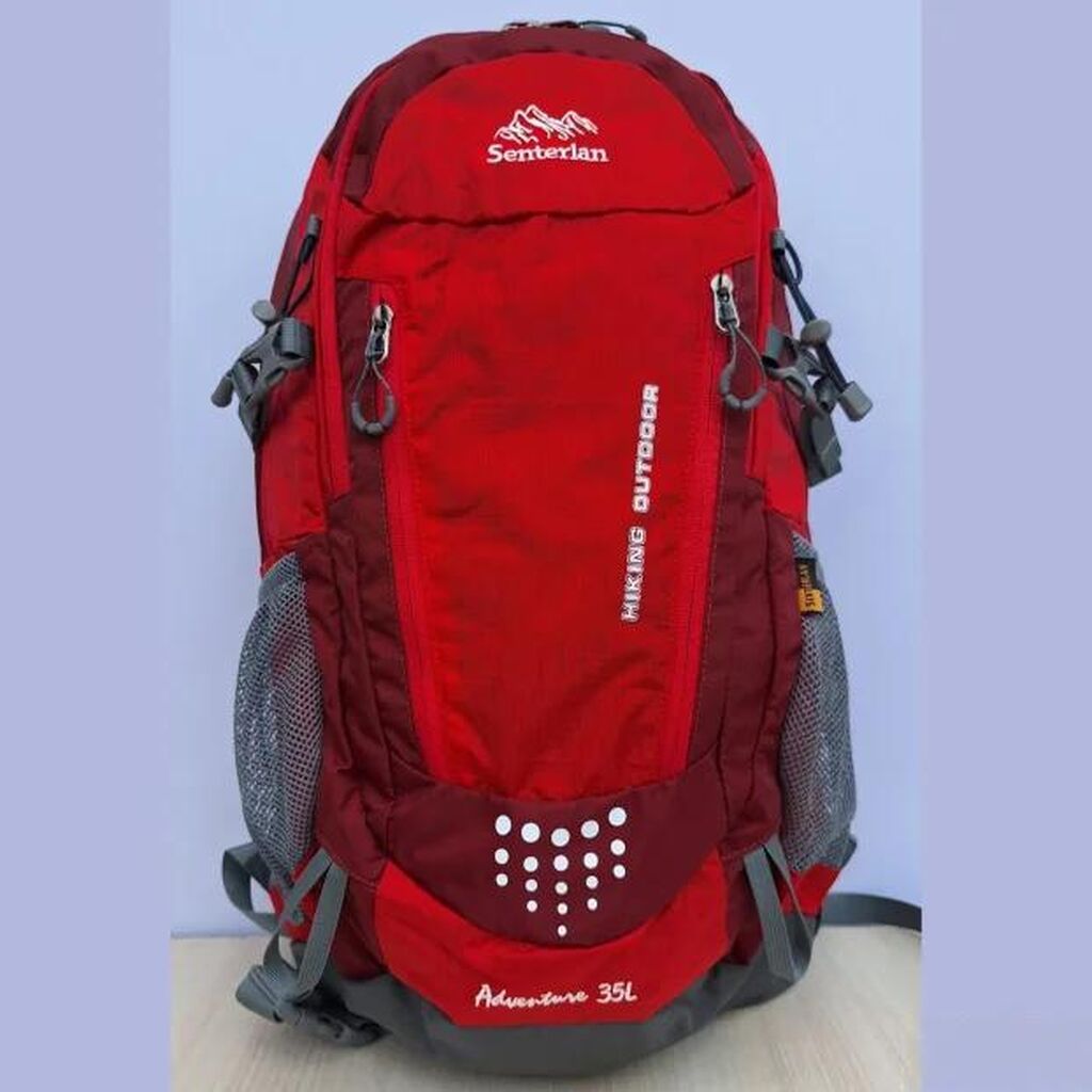 Planinarski ranac Senterlan Adventure 35L – crveni - Zapremina: 35