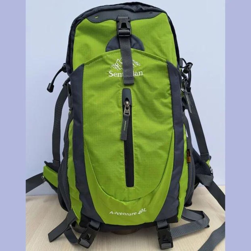 Planinarski ranac Sentman Adventure 40L – zeleni/sivo-crni -