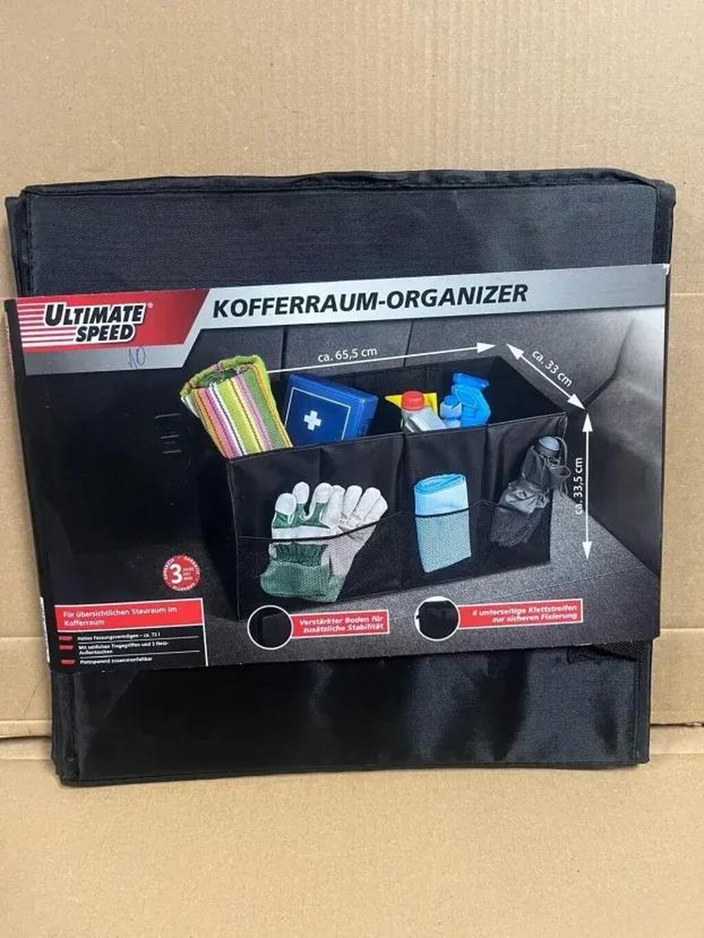 Ultimate Speed – Organajzer za gepek - Preklopivi organizator za