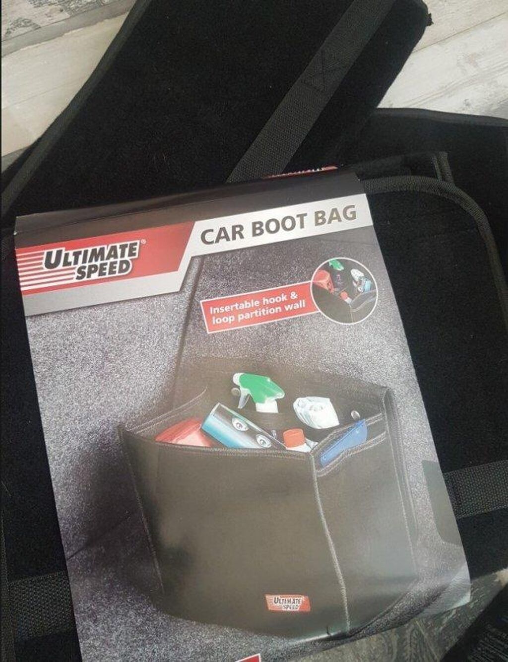 Ultimate Speed CAR BOOT BAG – organizator za gepek - Praktična