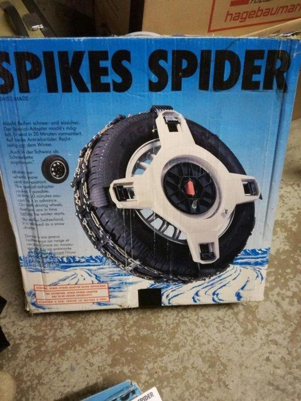 Spikes-Spider SPORT – sneg lanci/grebeni za točkove Opis: -