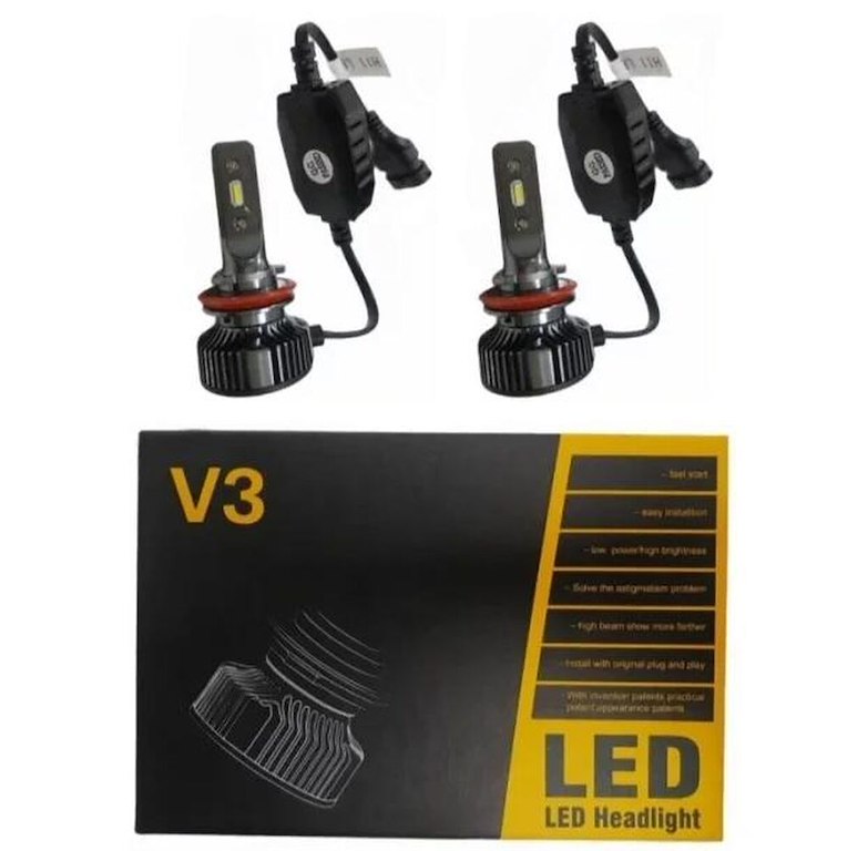 LED farovi V3 – set od 2 komada - Tip: LED sijalice za auto farove -