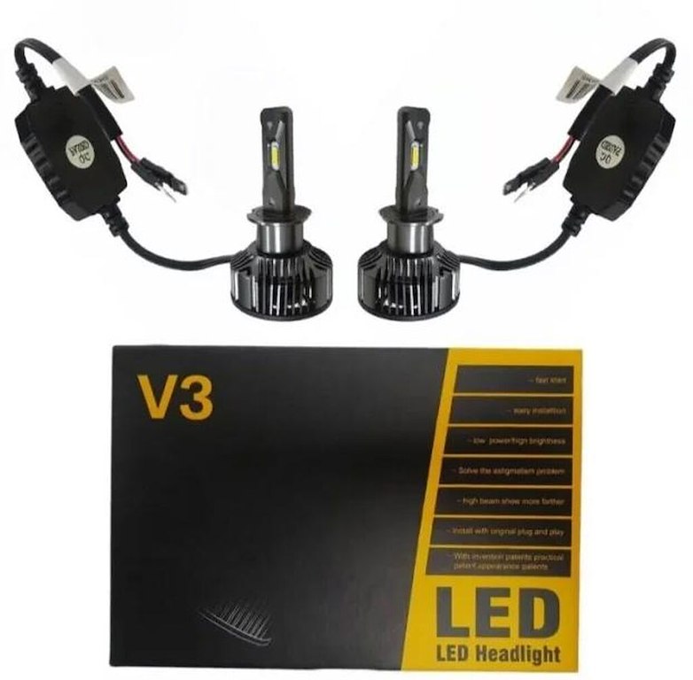 LED set za farove V3 – par sijalica - Tip: LED Headlight kit (2 kom)