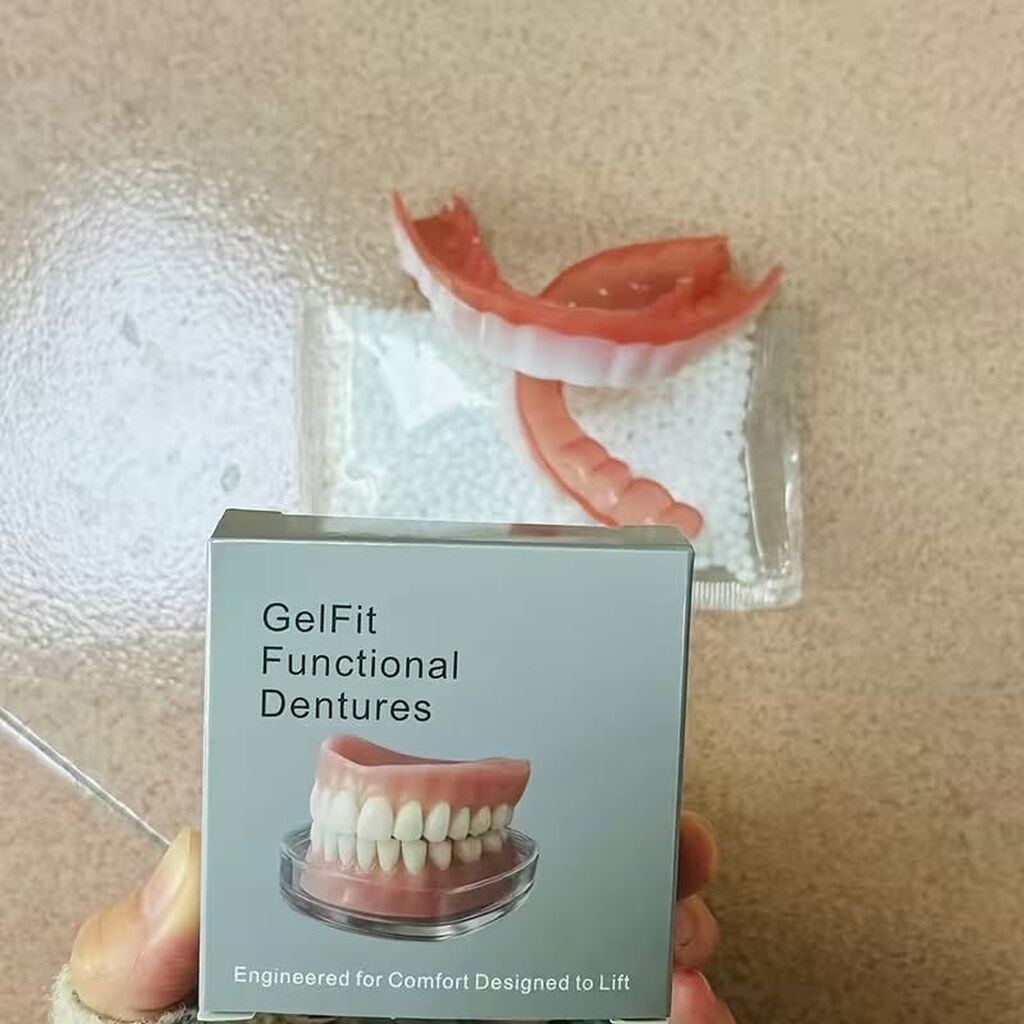 GelFit Functional Dentures – funkcionalne gel proteze - Set zubnih