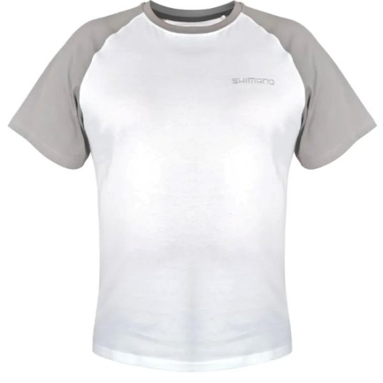 SHIMANO SHORT SLEEVE T-SHIRT WHITE XL